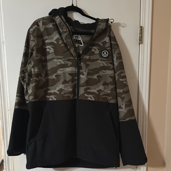 Neff | Jackets & Coats | Neff Braving The Elements Camouflage And Black ...